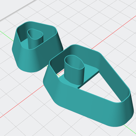 🧑‍🔧 Oval triangles・ STL File for 3D printing・Cults