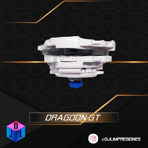 Archivo OBJ DRAGOON GT BEYBLADE 🦸 ・Idea de impresión 3D para descargar ...