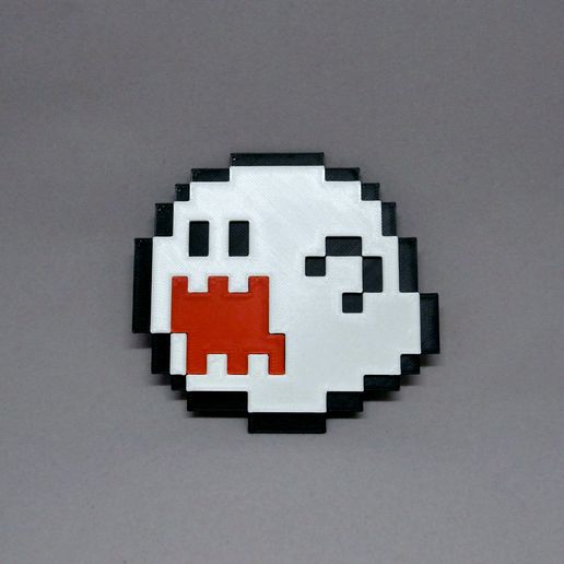 🎁 SUPER MARIO Boo Coaster・ 3D File for ・Cults