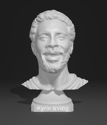 👾 Kyrie Irving - Premium Statue・ STL File for 3D printing・Cults