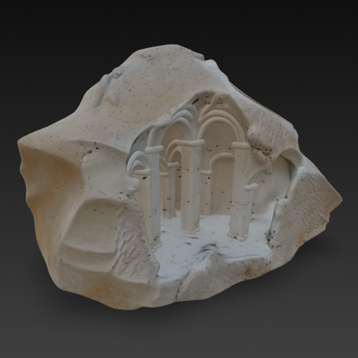 🗿 Marble sculpture style Deco 06・ STL File for 3D printing・Cults