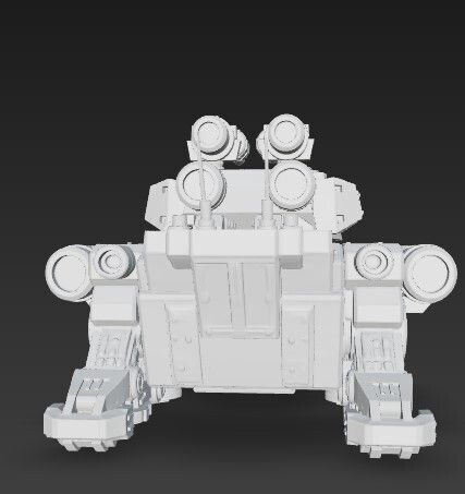 🪖 3D Printable Iron Oath 'Goliath' Heavy Assault Tank – Futuristic ...