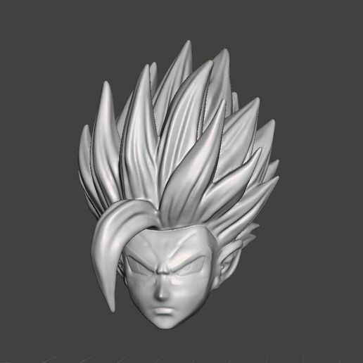 🎲 Beast Gohan Head Sculpt for Grandista・ STL File for ・Cults