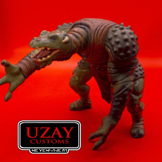 ⭐ Star wars DEJARİK articulado Mantellian Savrip 3D modelo de impresión ...