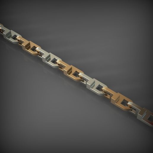 🔗 Chain and bracelet・ STL File for 3D printing・Cults