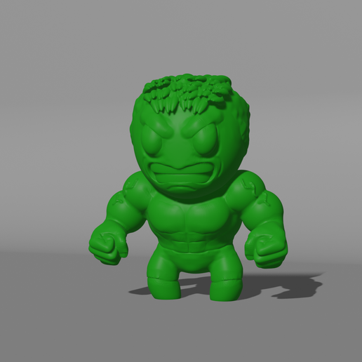 🦸 MINI HULK・ STL File for ・Cults