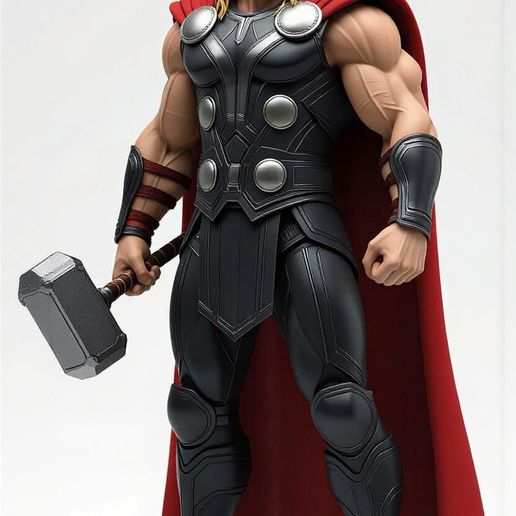 🌩️ THOR - God of Thunder・ STL File for 3D printing・Cults