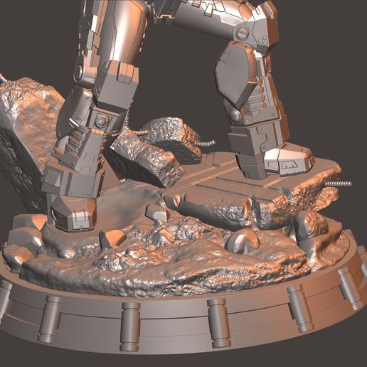 🌀 Robotech Cyclone・Archivo STL para Impresión 3D・Cults