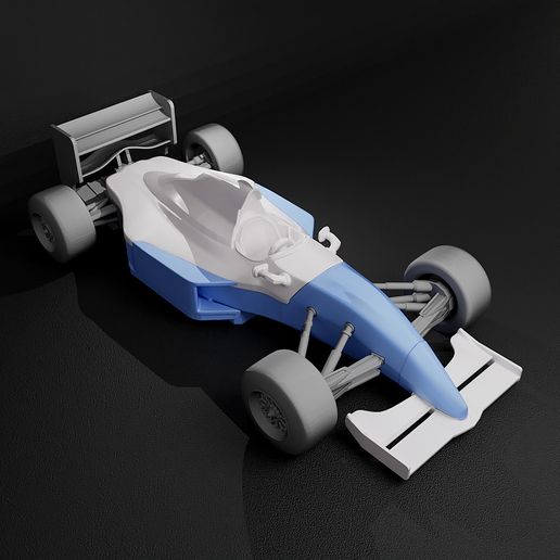 STL file Williams FW16 1994 - SENNA 🏎️ ・Model to download and 3D print ...