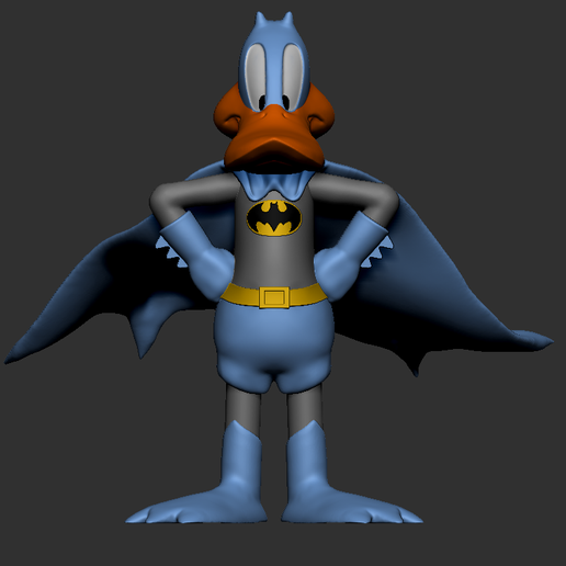 🦆 Daffy Duck Batman・ STL File for 3D printing・Cults