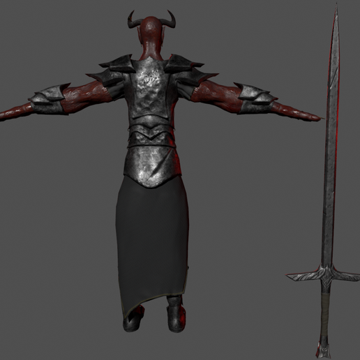 3D file Nameless Demon 👹 ・Model to download and 3D print・Cults