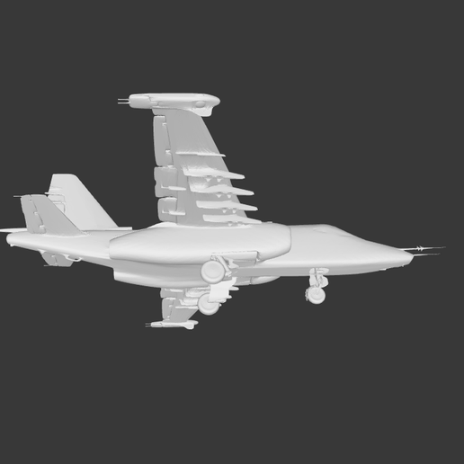 🇷🇺 Sukhoi Su-25 Frogfoot - Soviet Attack Jet - High Detail Scale Model ...