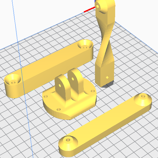 💪 Flexible Arm (multi purpose)・Free STL File for ・Cults