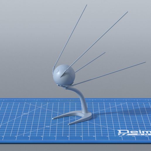STL file Sputnik 🛰 ・3D printable model to download・Cults