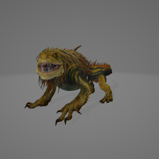 👹 MONSTER HUNTER GREAT JAGRAS・Free STL File for 3D printing・Cults