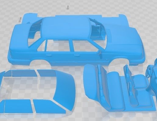 Archivo 3D Volvo 940 1998 Printable Car 🚗 ・Objeto para impresora 3D ...