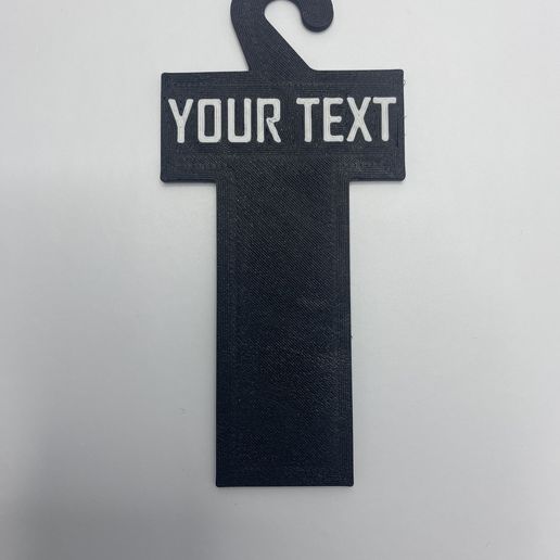 🪝 Customizable 3D Printed Belt Holder with Personalized Text・ STL File ...