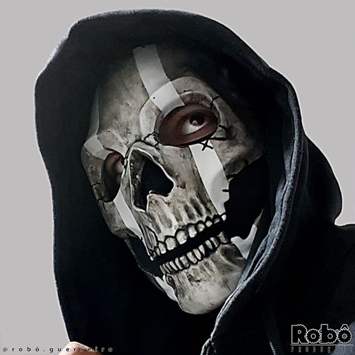 👻 Ghost Simon Riley MW22 Full Skull Mask Collection - Call of Duty ...