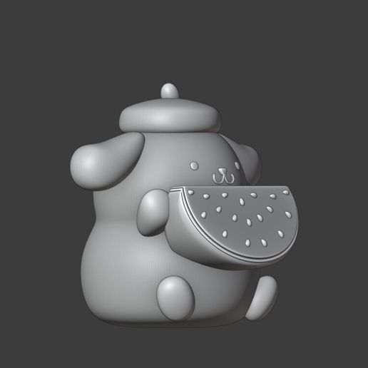 🍉 Pompompurin sanrio summer figure・ STL File for 3D printing・Cults