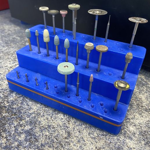 🥼 Dental Laboratory bur stand holder・ STL File for 3D printing・Cults