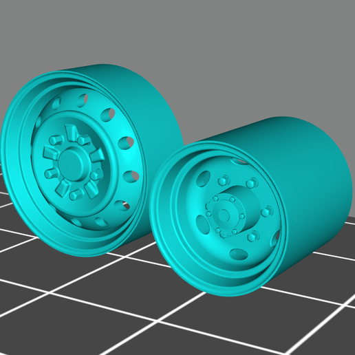 🚚 Generic Truck Wheels・ STL File for ・Cults