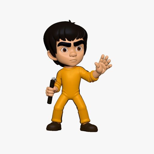 animation bruce lee