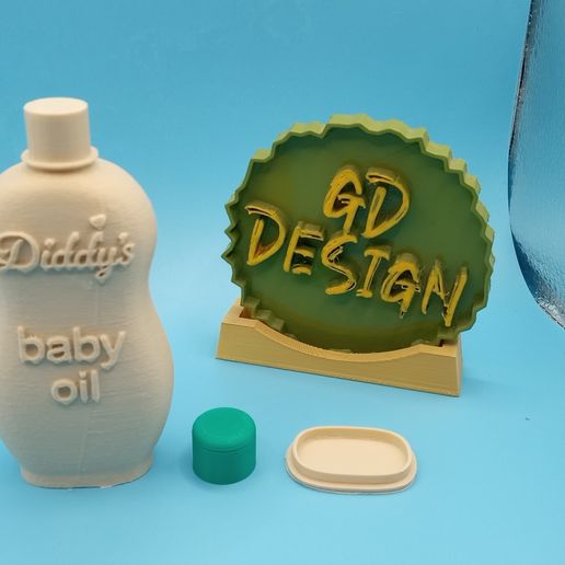 👶 P Diddy's Freak Off Johnson's baby oil lubricant Bottle Stash Box ...