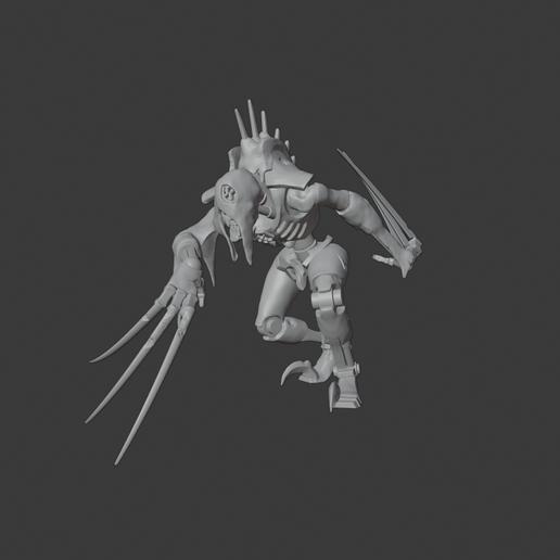 3D file Flayers - Space Zombie Robots 🛰 ・3D printing design to download ...