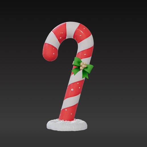 3d printed candy cane