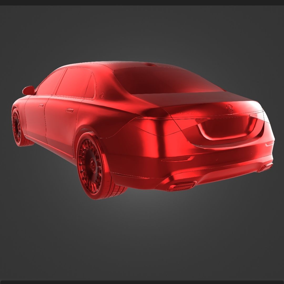 Archivo STL Mercedes S680・Plan de impresora 3D para descargar・Cults