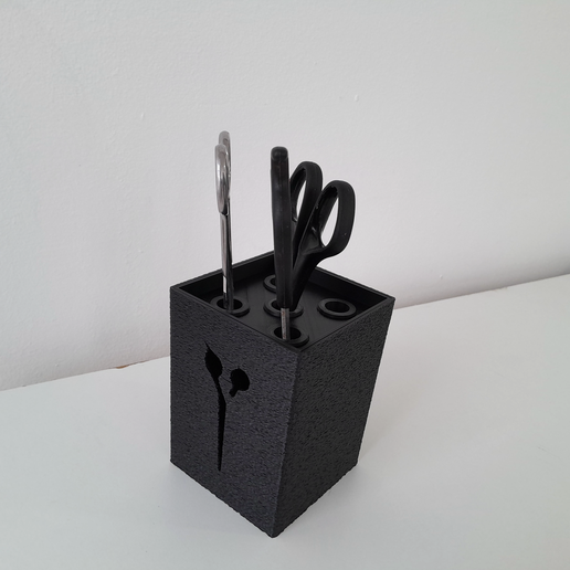 💈 Barber Scissors Holder・ STL File for 3D printing・Cults