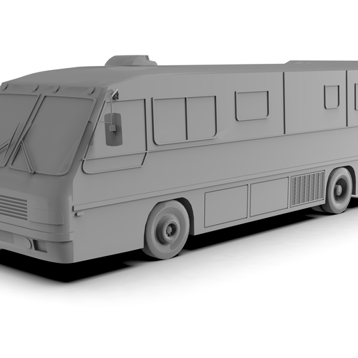 🏎️ MOTORHOME OMNIBUS COLECTIVO・ STL File for 3D printing・Cults