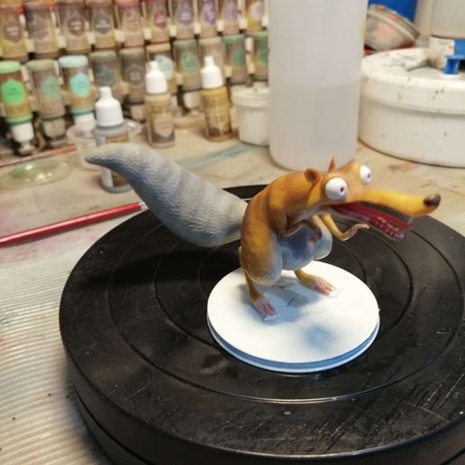 🎨 Scrat・Free STL File for ・Cults