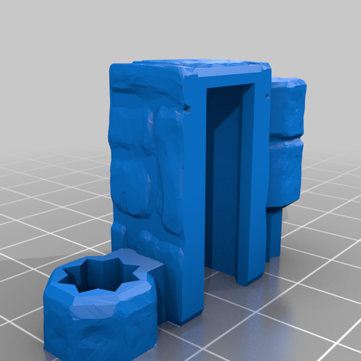 🎨 Dungeon Stick Intersection connectors・Free 3D File for ・Cults