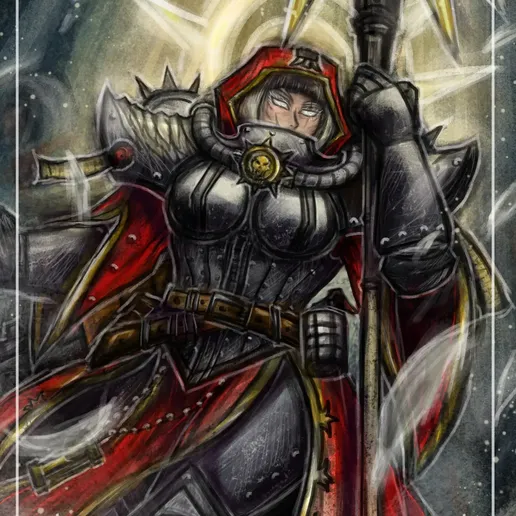🤜 sister of battle ordo heretic imagifier・ 3D File for 3D printing・Cults