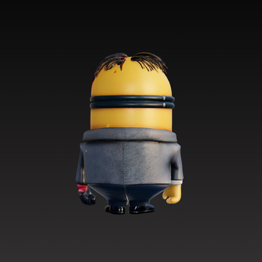 👹 Two Faced Minion・ STL File for 3D printing・Cults