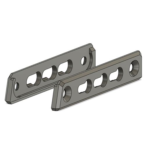 Бесплатный STL файл Umarex Airsoft MP7 Keymod Side Rails 🔫 ・План 3D ...