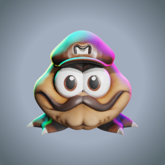 Free STL file Mario Crab Hybrid - Fun and Quirky 3D Figure 🦀 ・3D ...