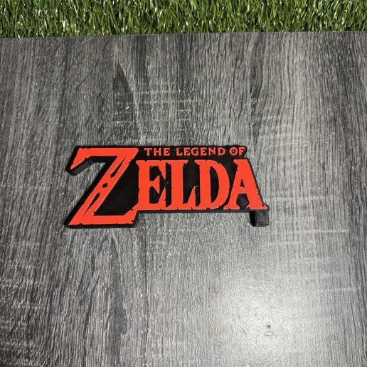 STL file THE LEGEND OF ZELDA LOGO 3D PRINT DECORATION 👾 ・3D print ...