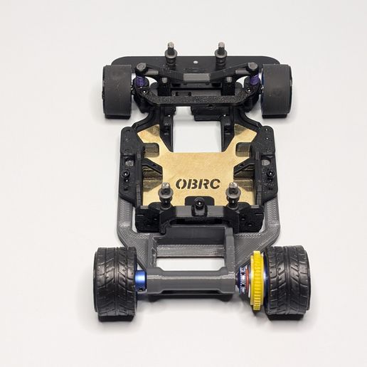 🚗 OBZ - 1:28 Scale RC Pan Car Chassis・ STL File for 3D printing and CNC ...