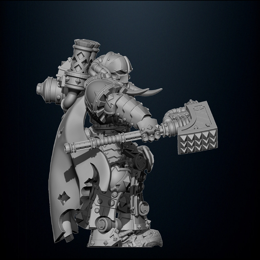 🎲 Steel fighters knights commander・ 3D File for ・Cults