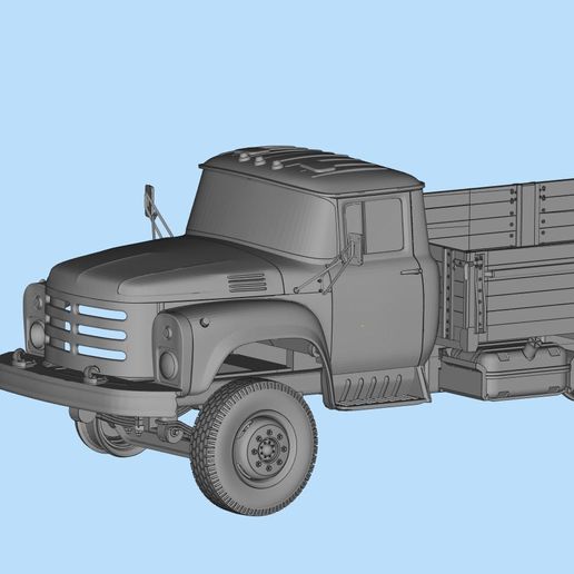 🚚 ZIL 133GYA truck kit 3D PRINTABLE STL FILE・ 3D File for ・Cults