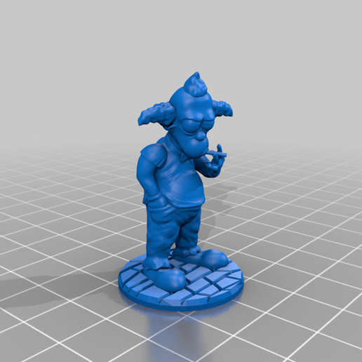 🤡 Krusty the Clown (Table Top Edition)・Free STL File for 3D printing・Cults