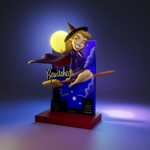 🧙‍♀️ Bewitched Samantha・ 3d File For 3d Printing・cults