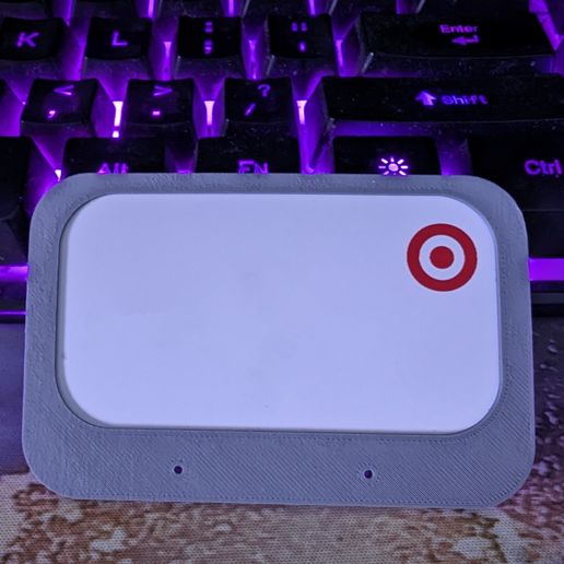 📛 Target name badge enamel pin holder・ STL File for 3D printing・Cults