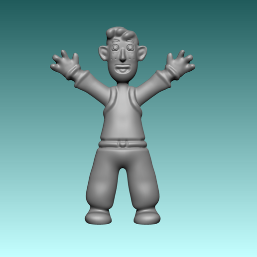 👾 ron from kim possible・ STL File for 3D printing・Cults