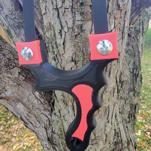 📱 Target Slingshot with clips・ STL File for 3D printing・Cults