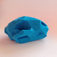 Free STL file Leopard Skull Low Poly 🐆 ・3D print design to download・Cults