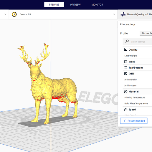 🎄 Rudolph the Red Nosed Reindeer・ STL File for ・Cults