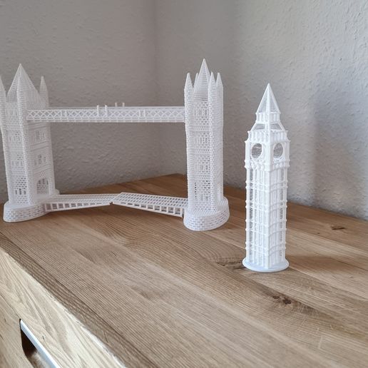 🏛️ Big Ben - London - Griddesign・ STL File for 3D printing・Cults
